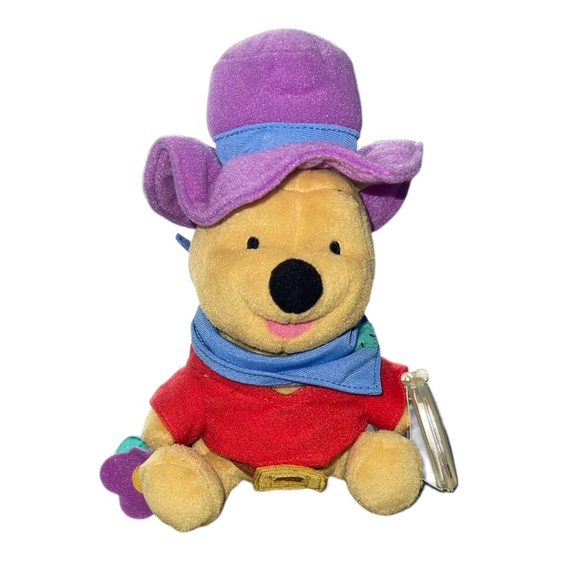 Disney | Toys | Disney Winnie The Pooh Star Bean Bag Toyrideem Cowboy ...